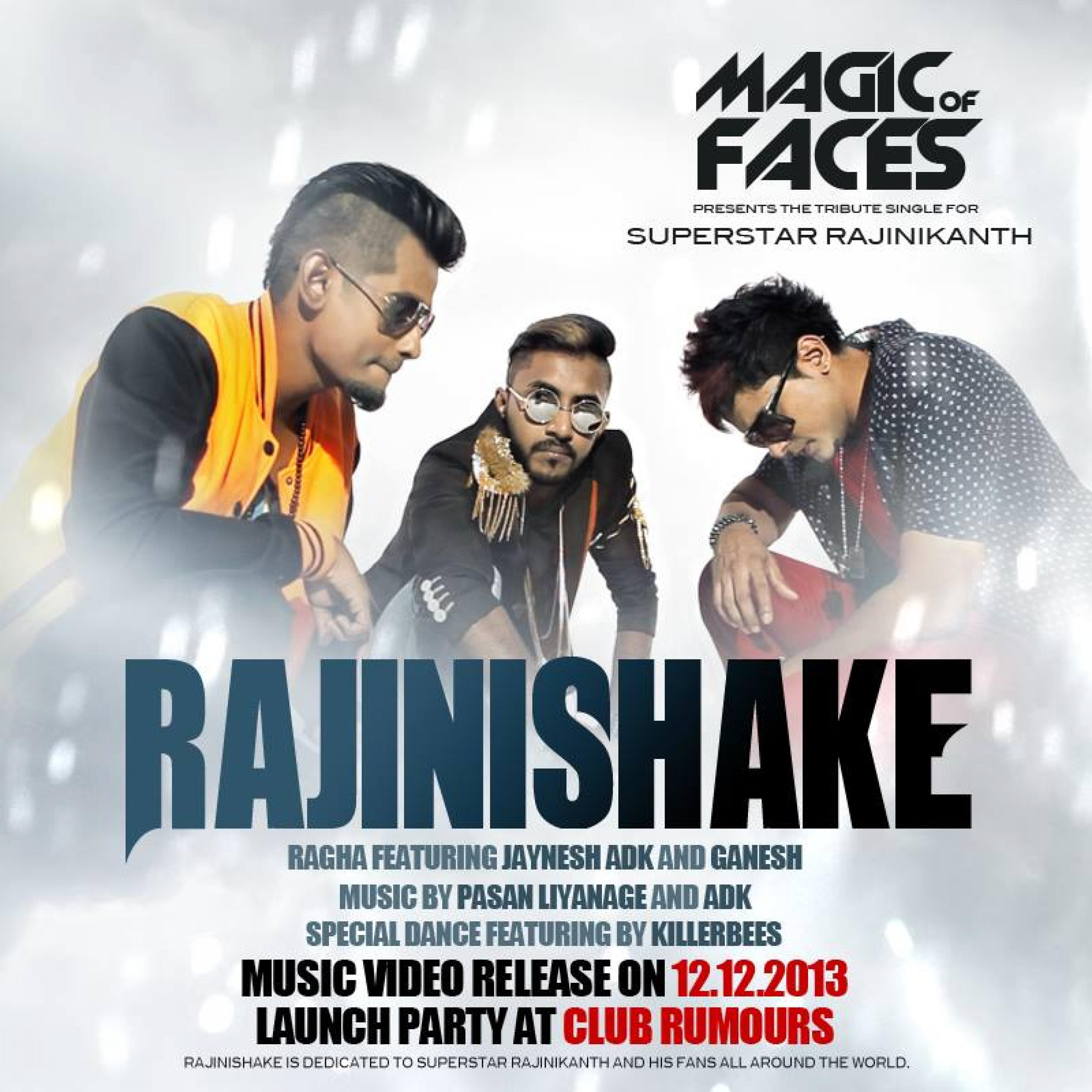 Rajinishake By Ragha Ft Dinesh Kanagaratnam, Jaynesh & Ganesh | Decibel